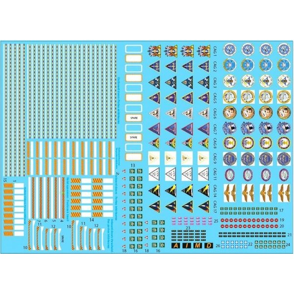 1/350 Hangar USS Nimitz(CVN-68) Hangar Detail Set
